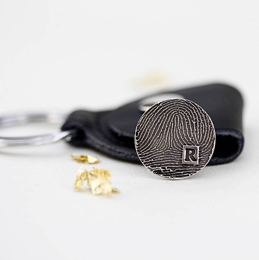 Fingerprint Golf Marker | Sterling Silver Golf | Morgan & French
